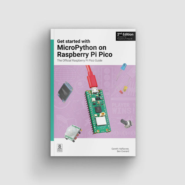Get Started With Micropython On Raspberry Pi Pico 2nd Edition Pi